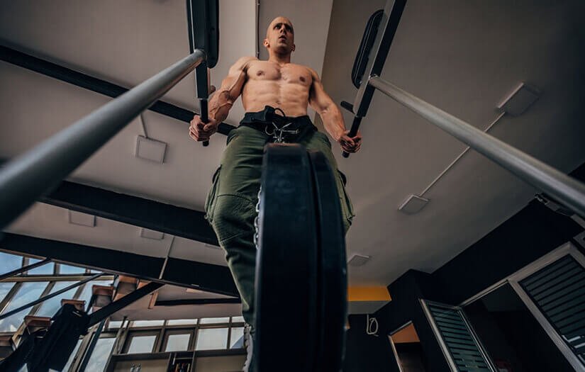 Buy Weightlifting Dipping Belt with 36" Steel Chain